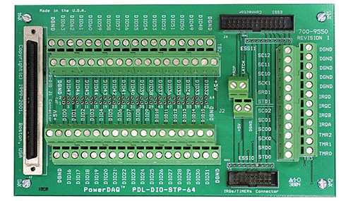 64-channel screw-terminal panel - Aerospace, Energy, Defense Data ...
